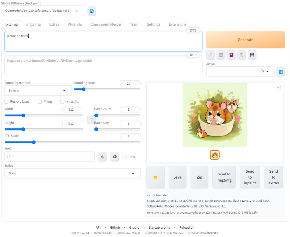 【完全無料】コピペで簡単！PaperspaceでStable Diffusion web UIのインストール方法 | りけすた